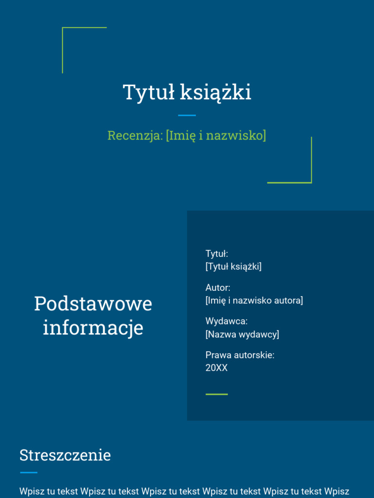 Recenzja Książki | PDF