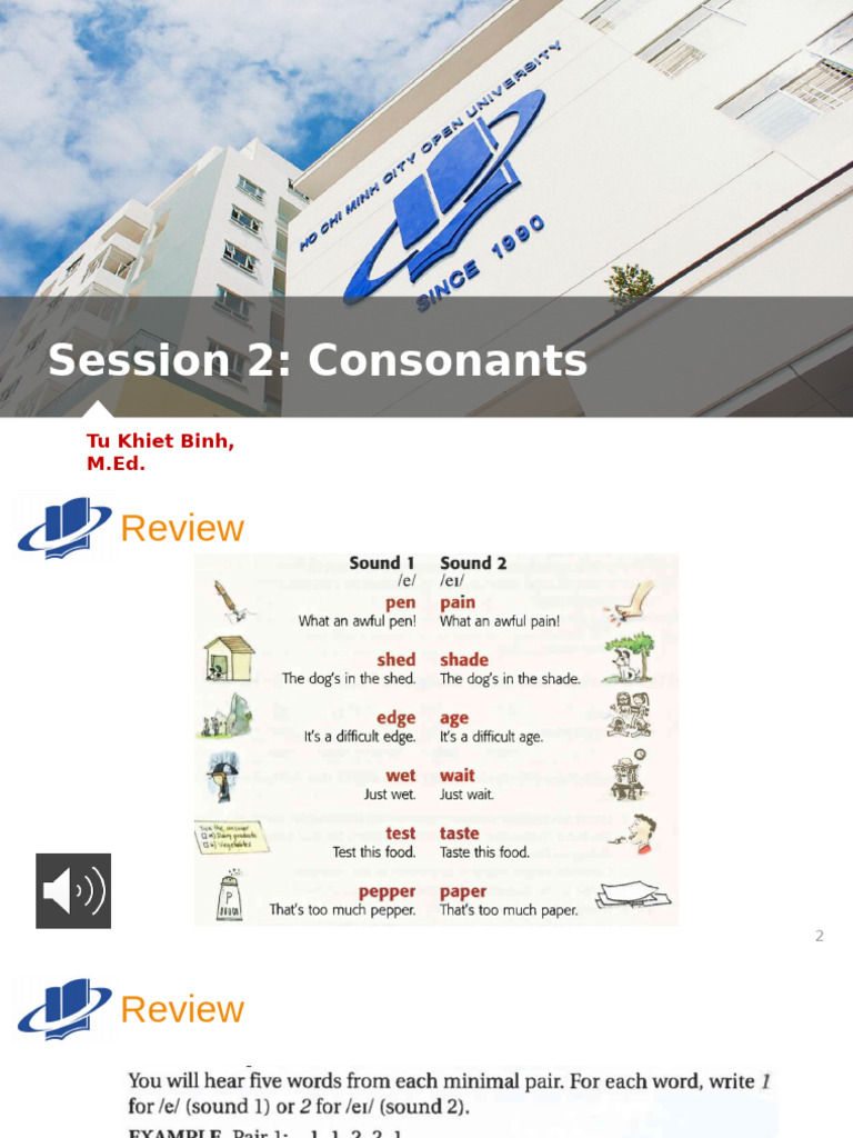 S02 Consonants | PDF