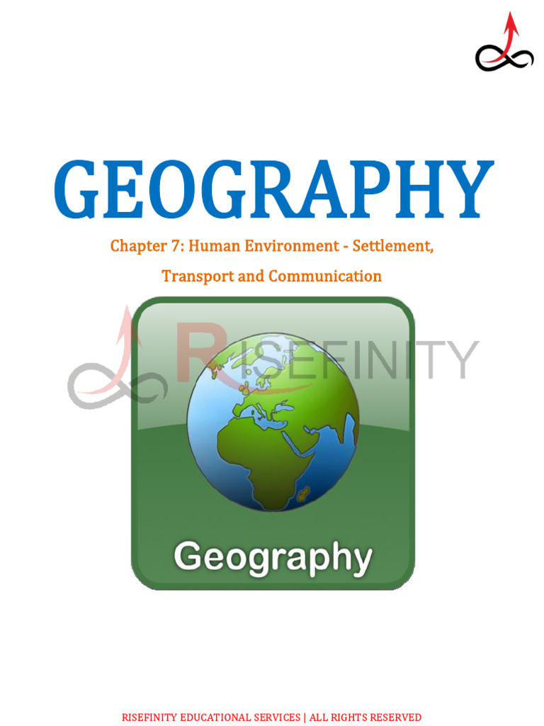 Human Environment: Settlements & Transport | PDF | Transport | Port