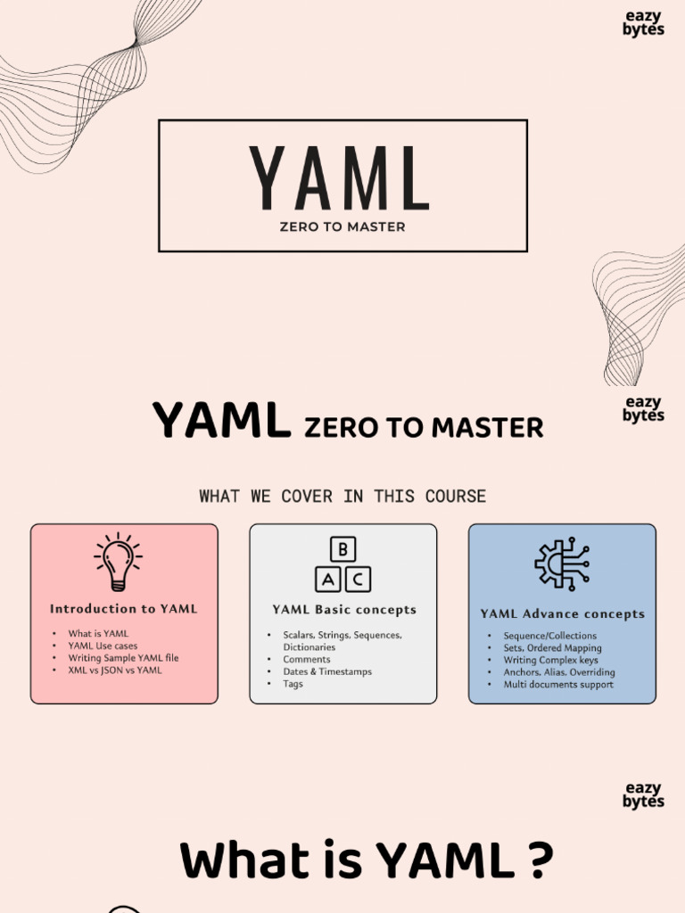 YAML Zero To Master | PDF