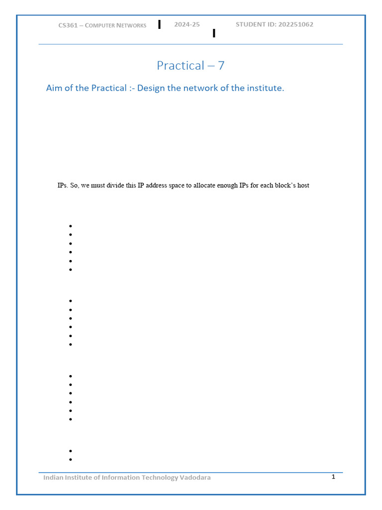 202251062_Lab7 | PDF | Computer Engineering | Telecommunications