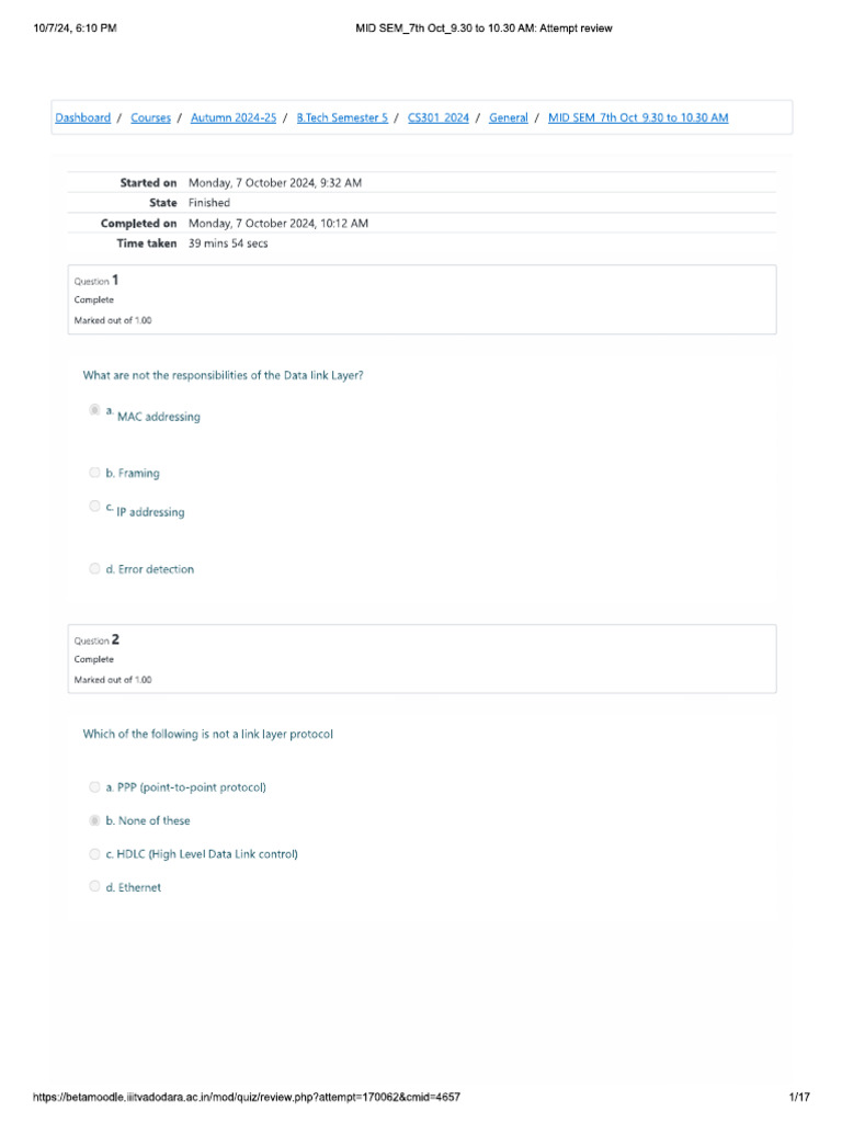 Mid Term | PDF