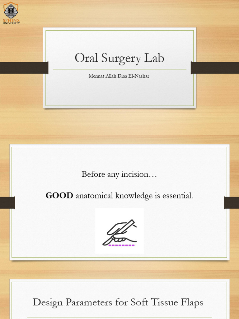 Flaps & Sutures in Oral Cavity | PDF | Surgical Suture | Surgery