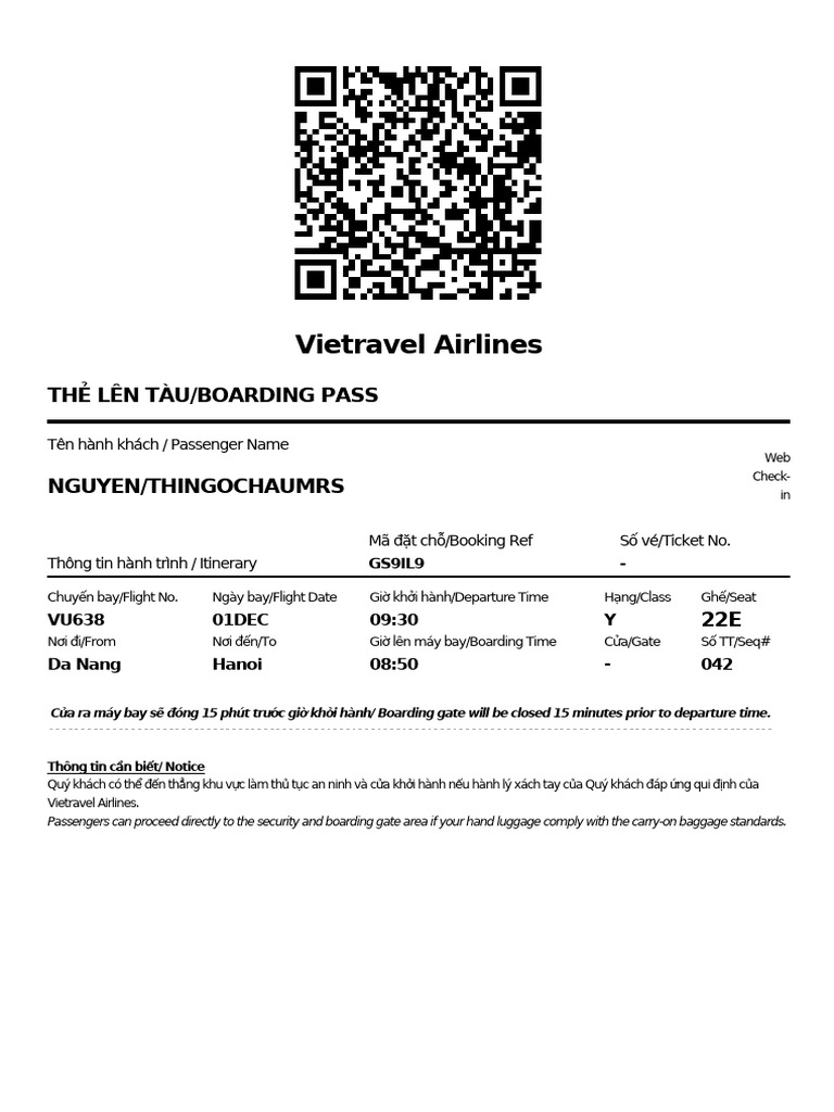 Boarding Passes GS9IL9 | PDF