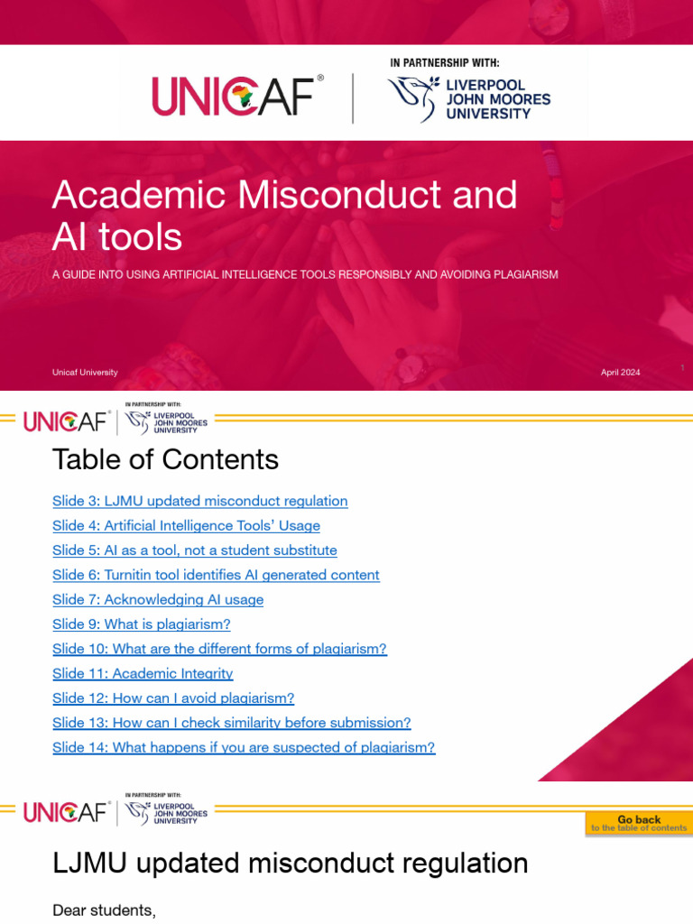 Responsible AI Use to Avoid Plagiarism | PDF | Plagiarism | Turnitin