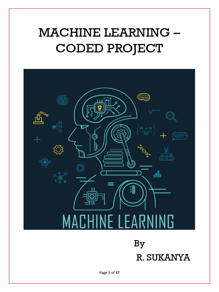 SUKANYA 11th FEBRUARY 2024 MACHINE LEARNING2 CODED PROJECT | PDF | Receiver Operating ...