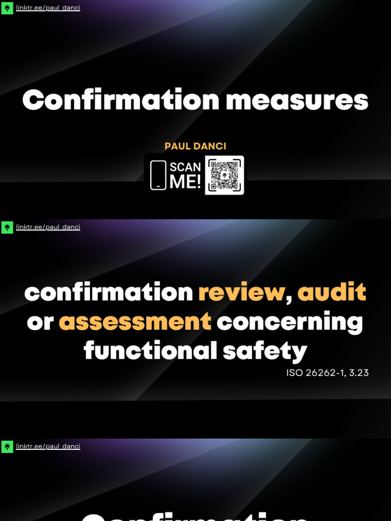 Part 6 Confirmation Measures Pdf Audit