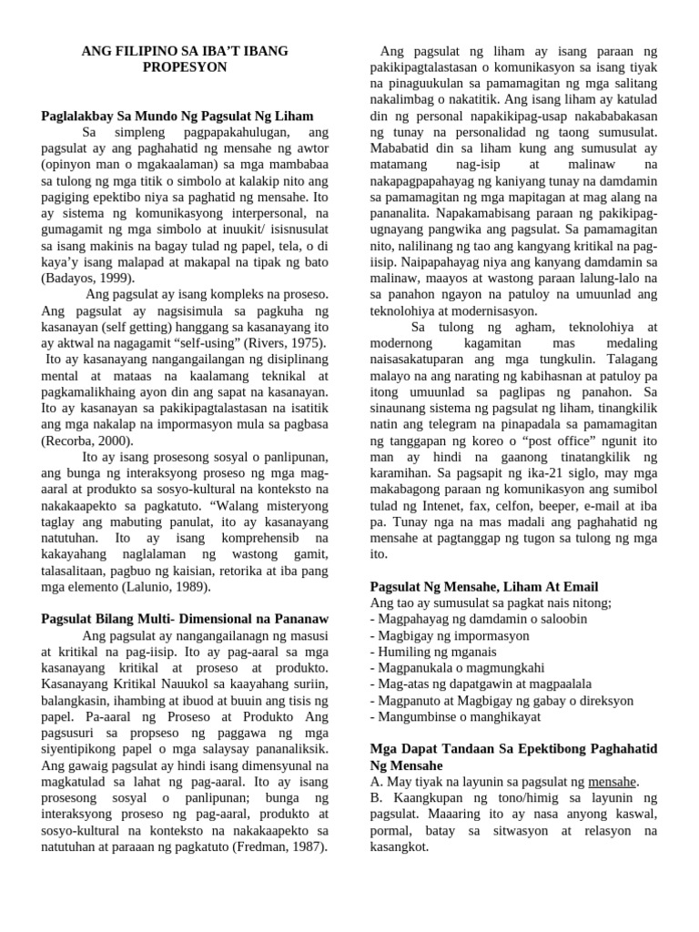 Filipino Finals CM5 | PDF