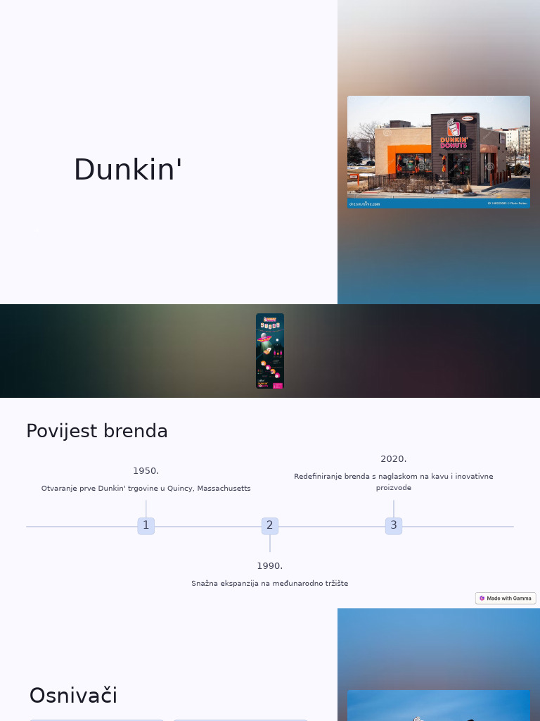 Dunkin Najpoznatiji Lanac Donut Restorana | PDF