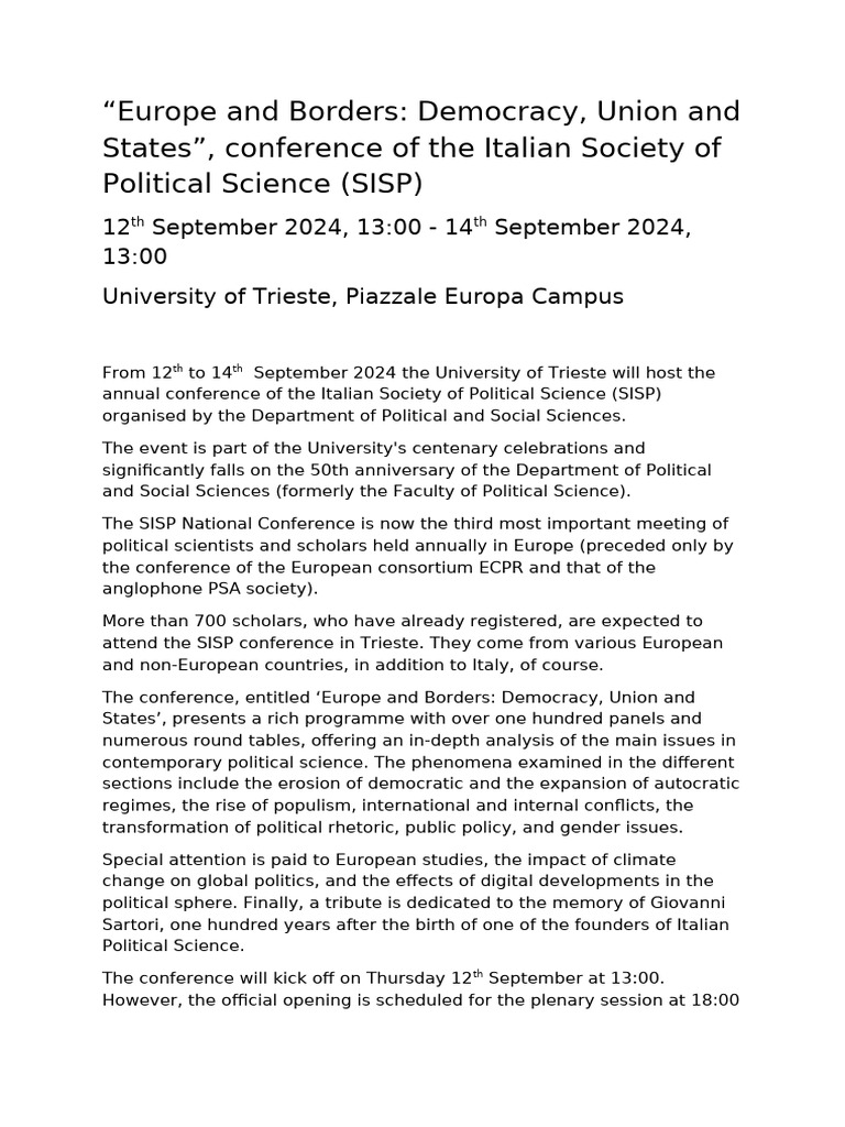 "Europe and Borders Democracy - EN | PDF