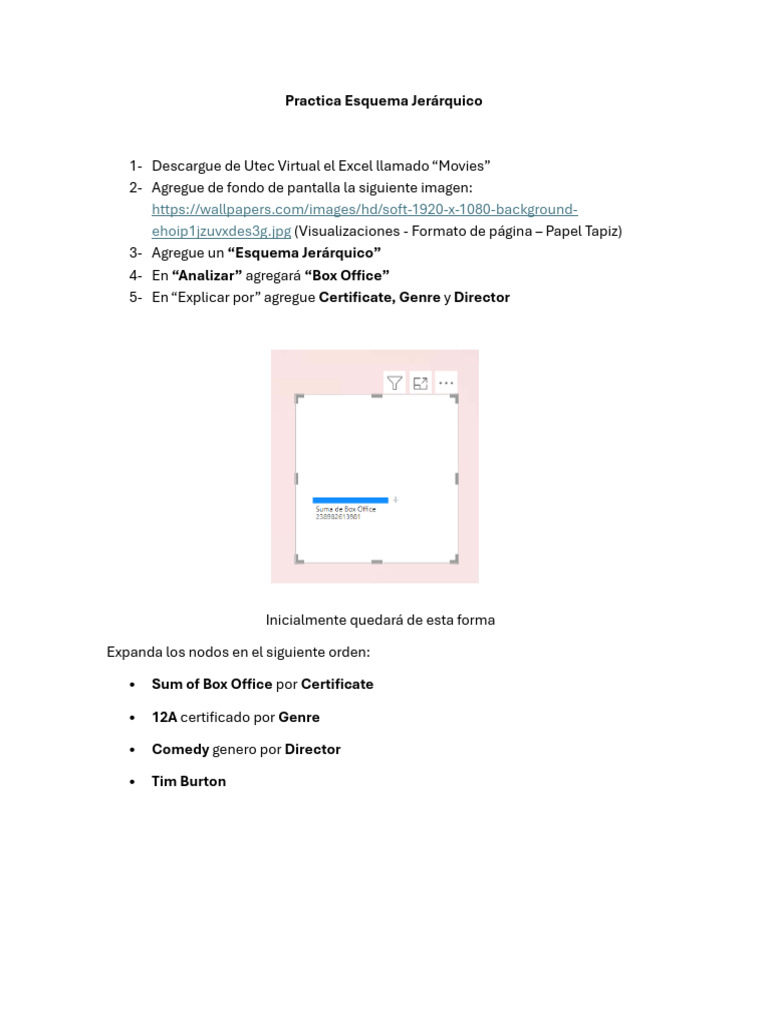 Practica Esquema Jerárquico | PDF