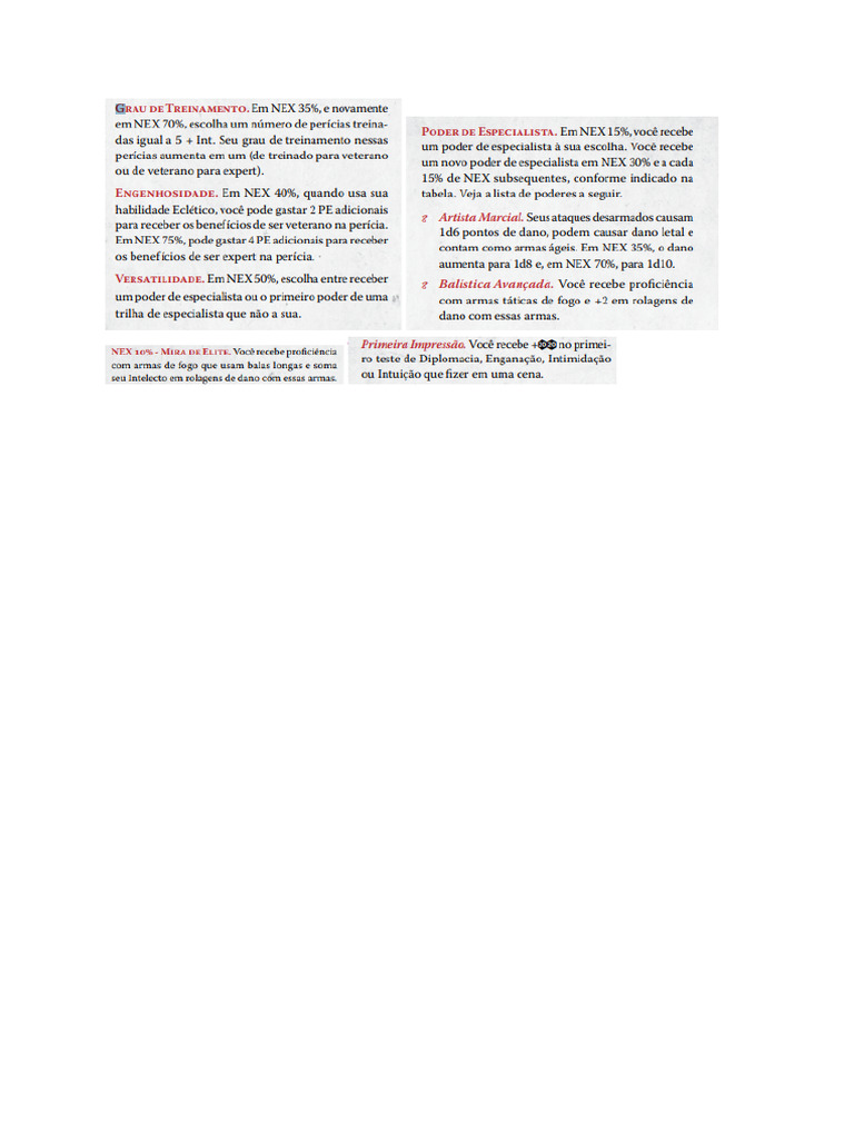 Infos Da Esther Lima Nex 50 | PDF