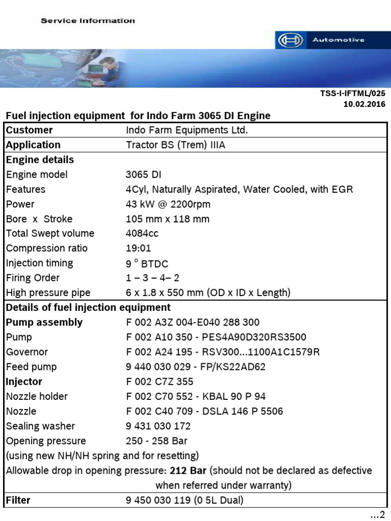 F002 A3Z 004 S-1 | PDF | Fuel Injection | Pump