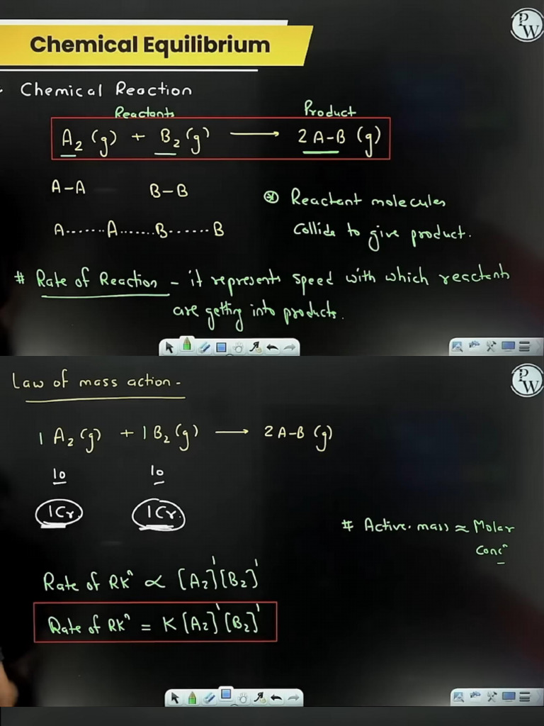 Equilibrium (Chemical & Ionic) | PDF