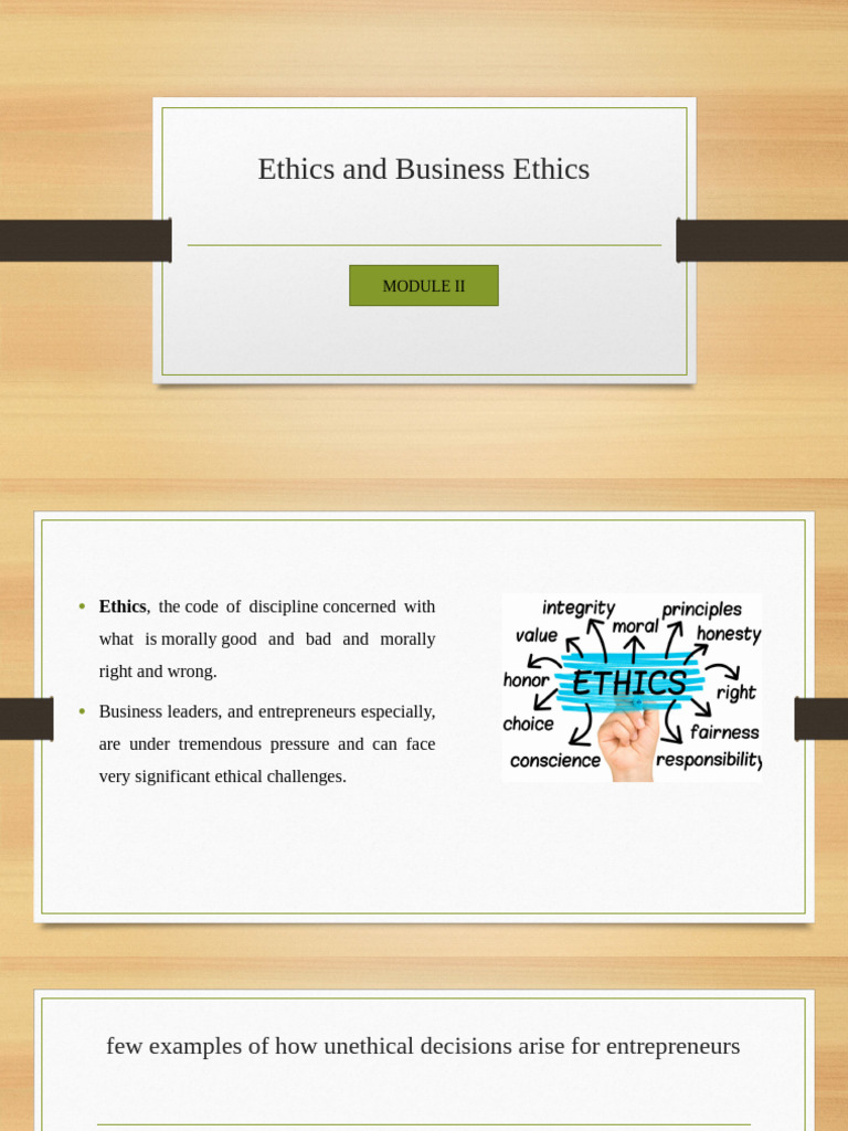 Understanding Business Ethics and Dilemmas | PDF | Morality | Business ...