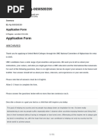 UWC Application Form 2025 2027 Sections A To G.340281270 | PDF