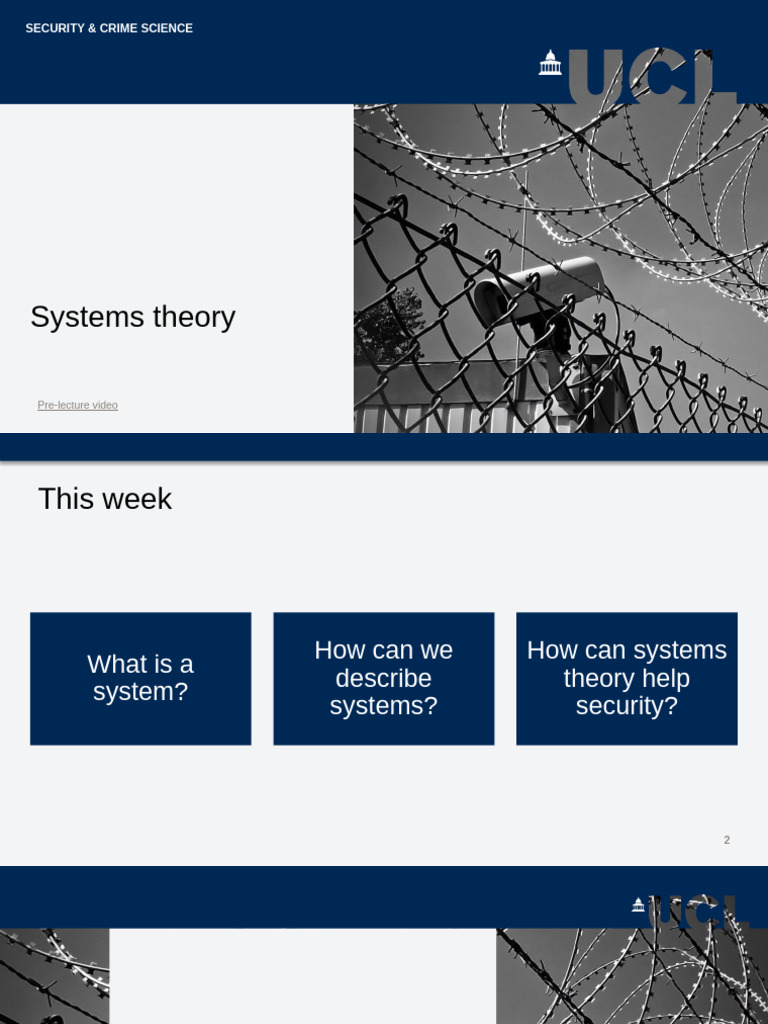 02 Systems Theory | PDF | System | Systems Theory