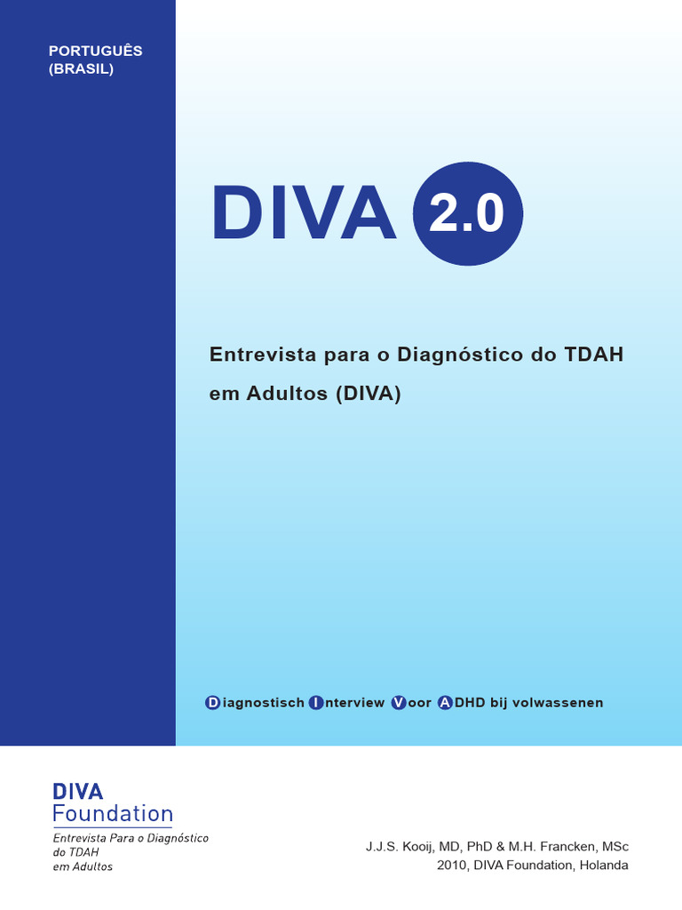 Entrevista DIVA 2.0 para TDAH Adulto | PDF | Transtorno de déficit de ...