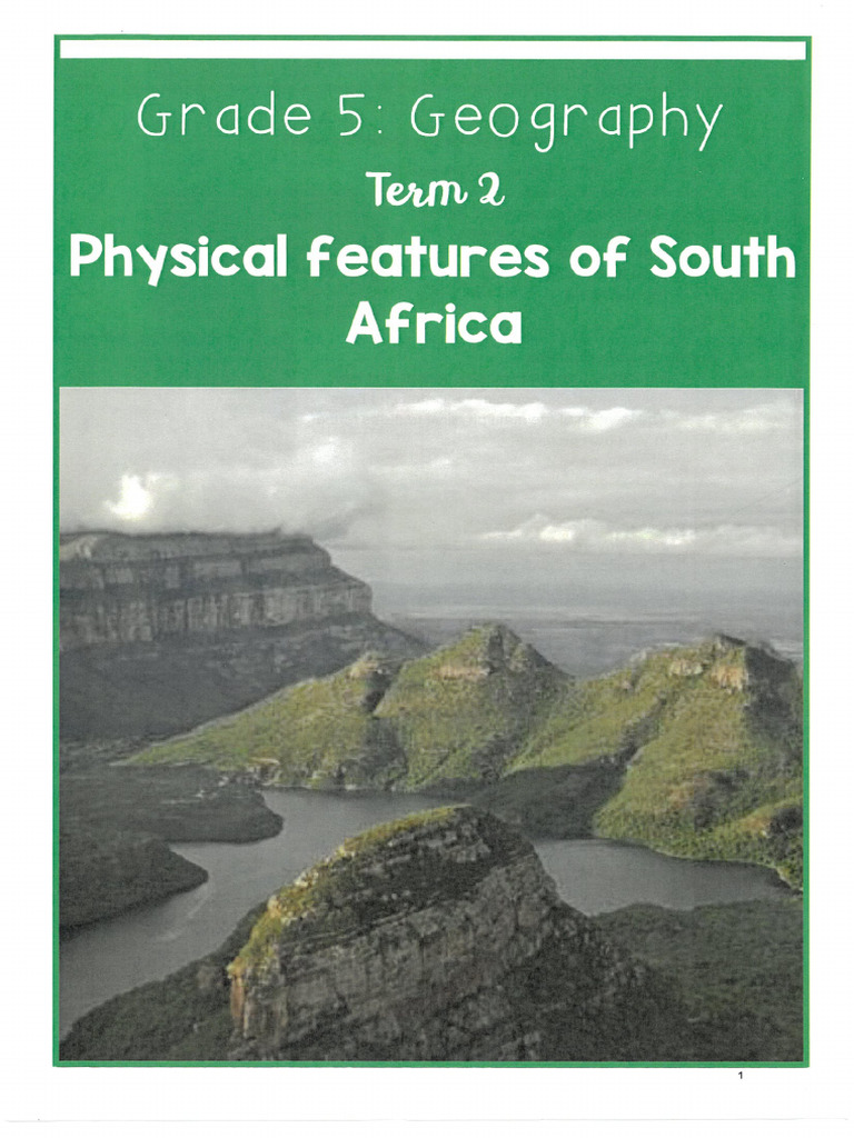 2023 GR 5 Geo Workbook-MEMO | PDF