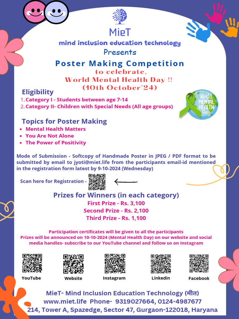 Poster Making competition-MieT | PDF