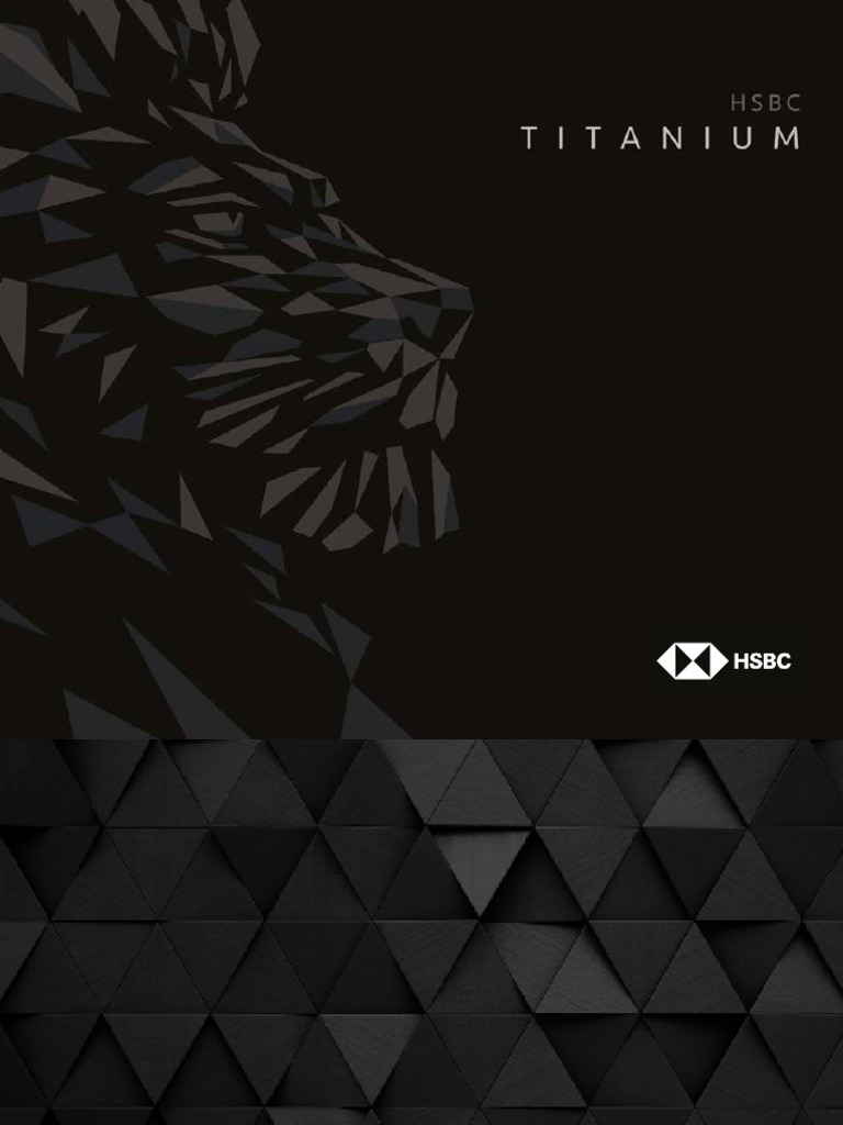 Brochure Titanium HSBC | PDF | American Express | Tarjeta de crédito