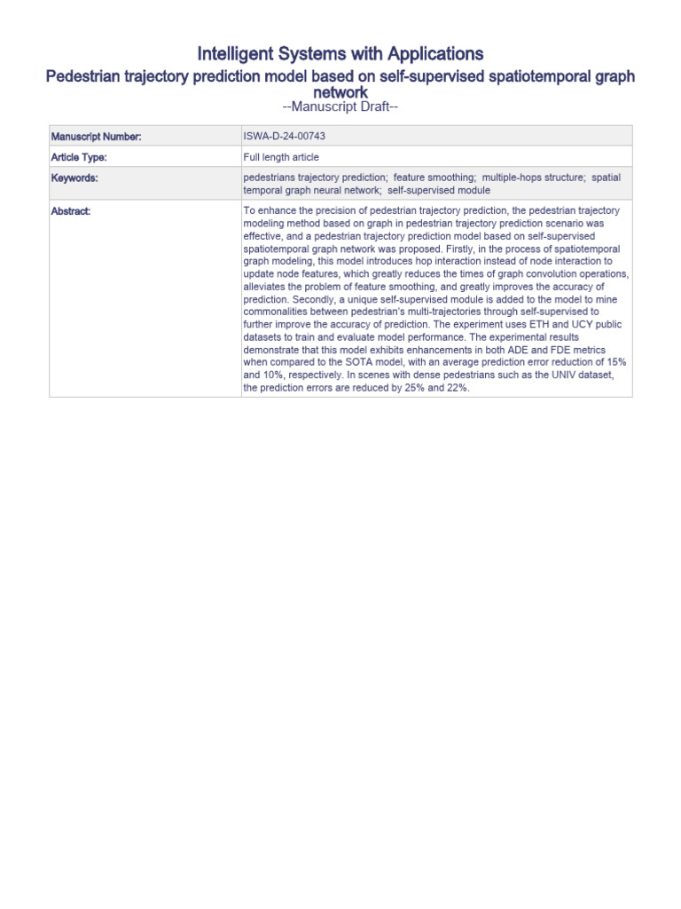 ISWA D 24 00743 - Reviewer | PDF | Artificial Neural Network | Prediction