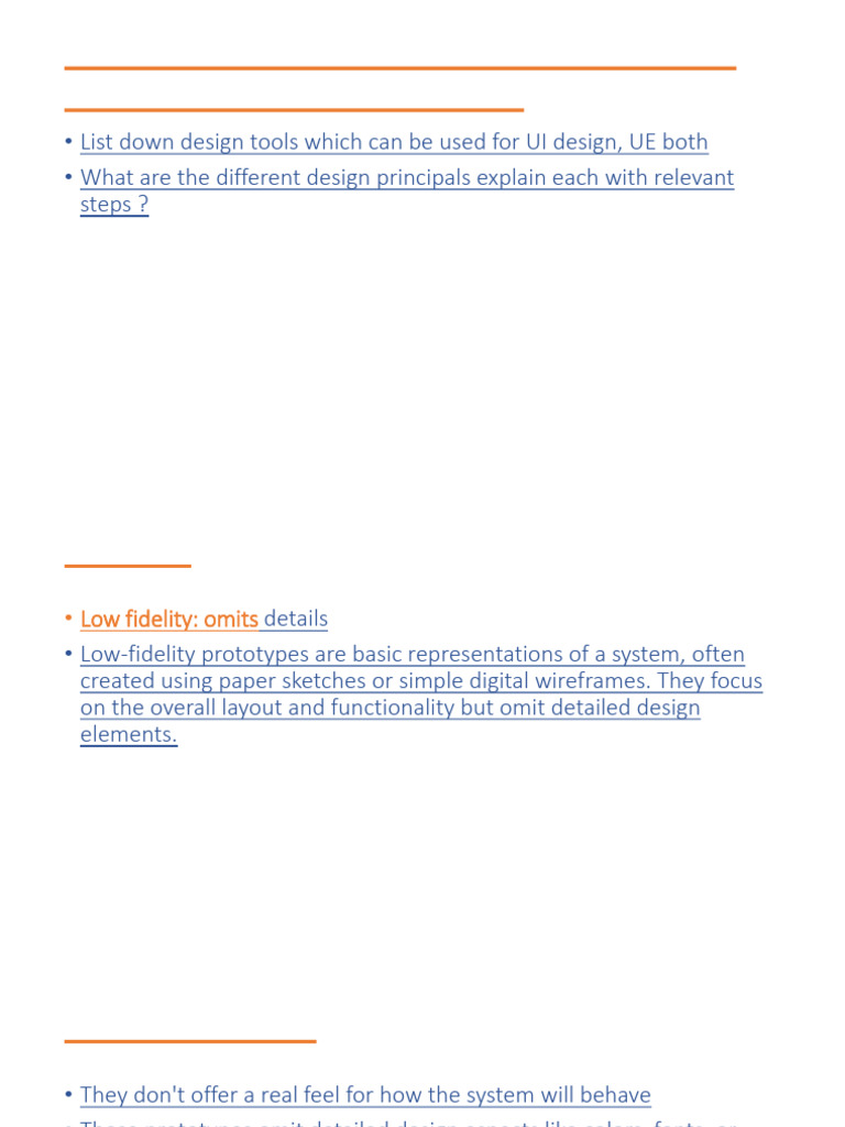List Different Types of Prototypes and List Disadvantages | PDF