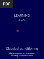 General Psychology Chapter 3 | PDF | Classical Conditioning | Reinforcement