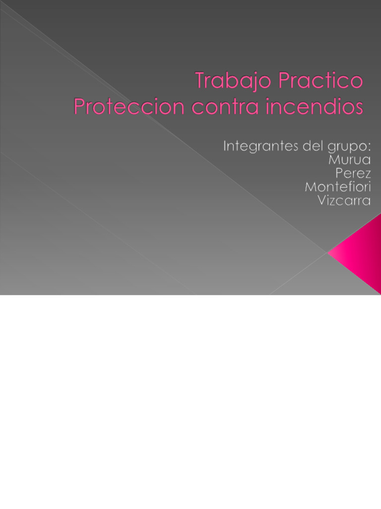 Guía de Protección Contra Incendios | PDF | Combustión | Incendios