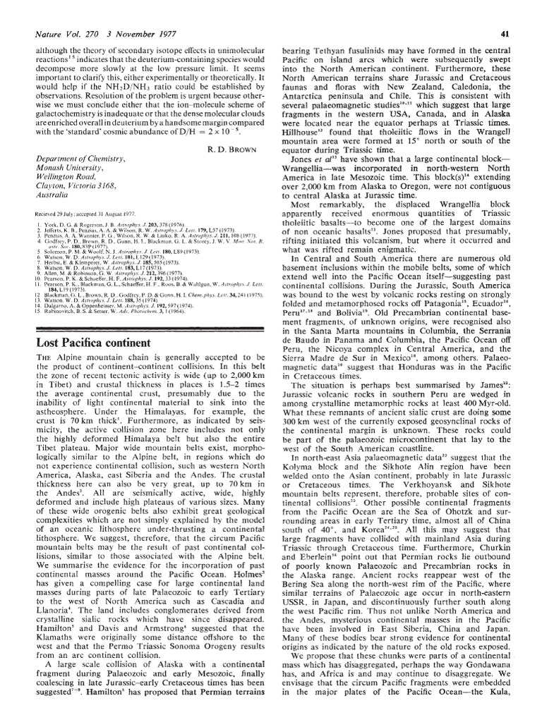 Lost_Pacifica_continent | PDF