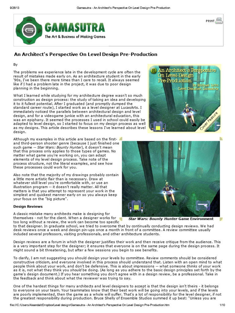 01level Design PreProduction | PDF | Design | Drawing