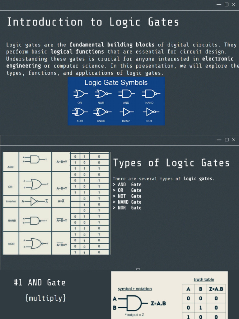 Logic Gates Ppt | PDF