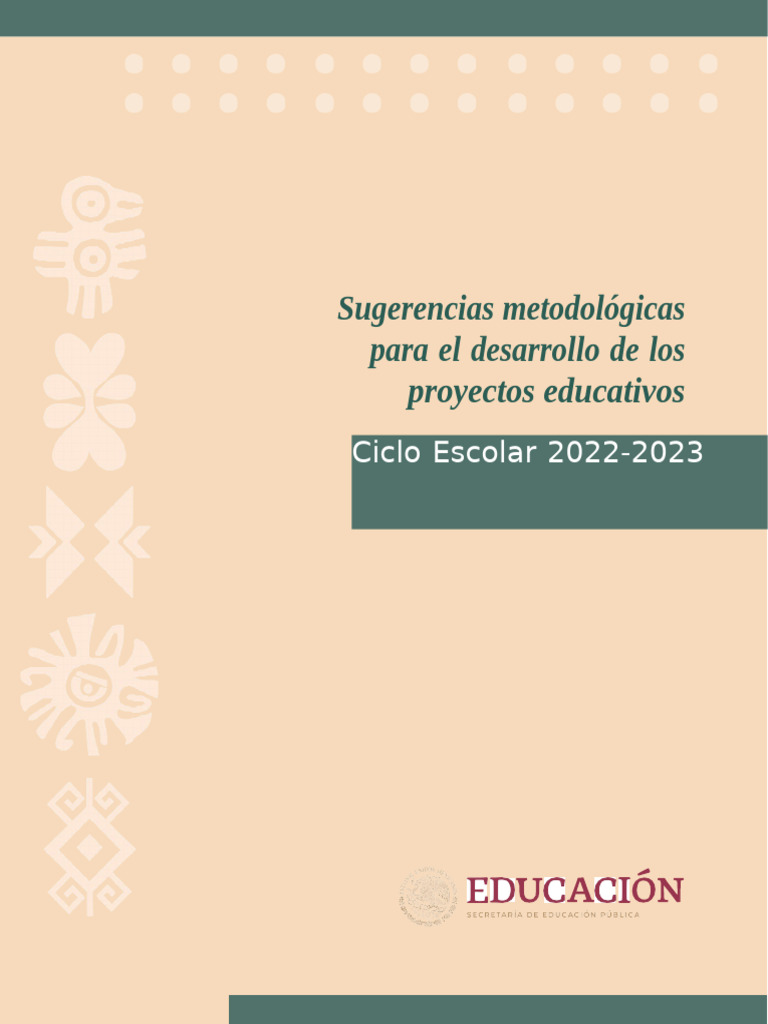 C3 - 1 Sugerencias Metodologicas Proyectos | PDF | Aprendizaje | Evaluación