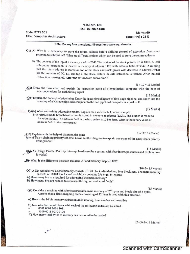 5th Sem Paper | PDF