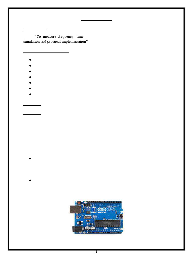 Arduino Frequency & Duty Cycle Measurement | PDF | Arduino ...
