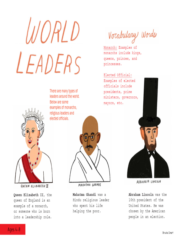 WORLD LEADER Ages 4-8 | PDF