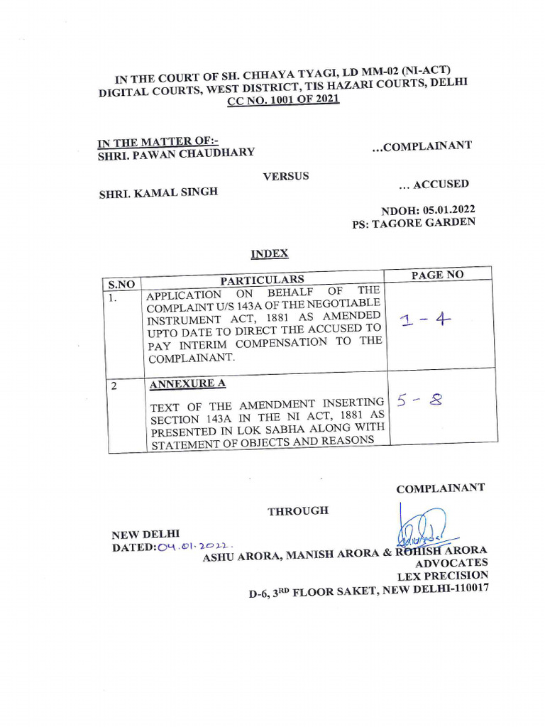 143A Pawan Chaudhary Application | PDF
