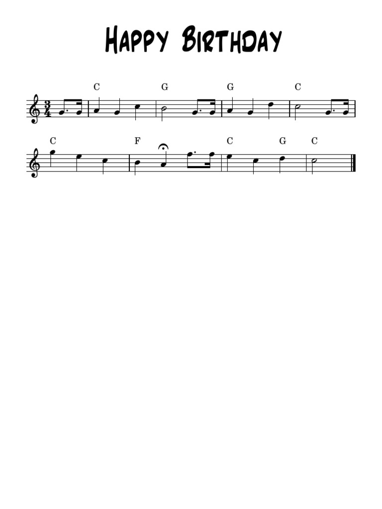 Happy Birthday Lead Sheet Pdf 5664