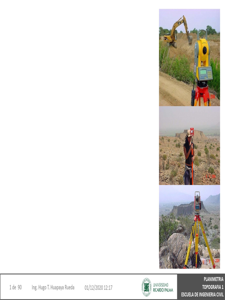 1E Poligonal Cerrada | PDF | Topografía