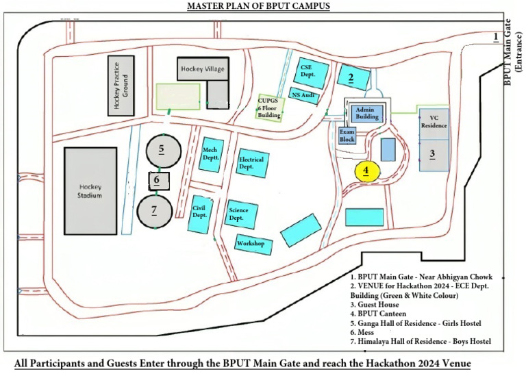 BPUT Map For Hackathon 2024 | PDF
