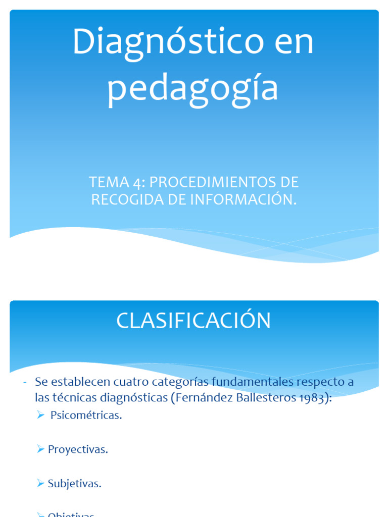 Tema4 RecogidaDeInfo | PDF