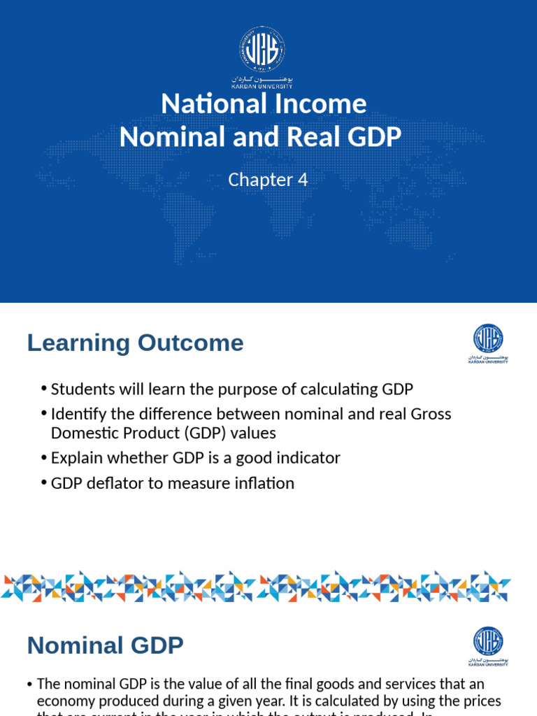 Understanding Nominal vs Real GDP | PDF | Gross Domestic Product | Real ...