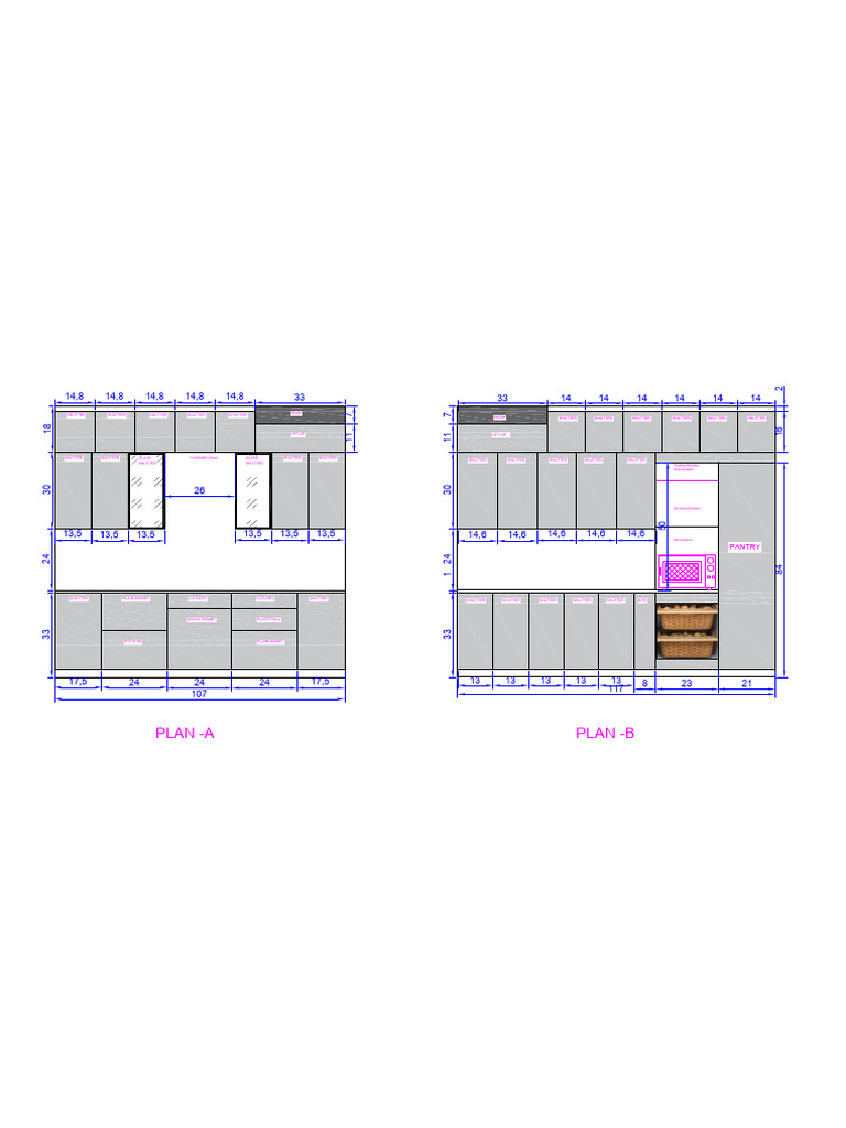 Revised Kitchen Drawing | PDF