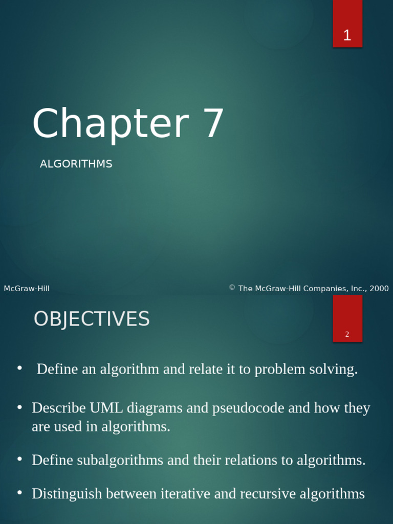 ACCS 120 Chapter7 | PDF | Algorithms | Computing