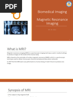 Basics Physics of MRI | PDF | Magnetic Resonance Imaging | Relaxation (Nmr)