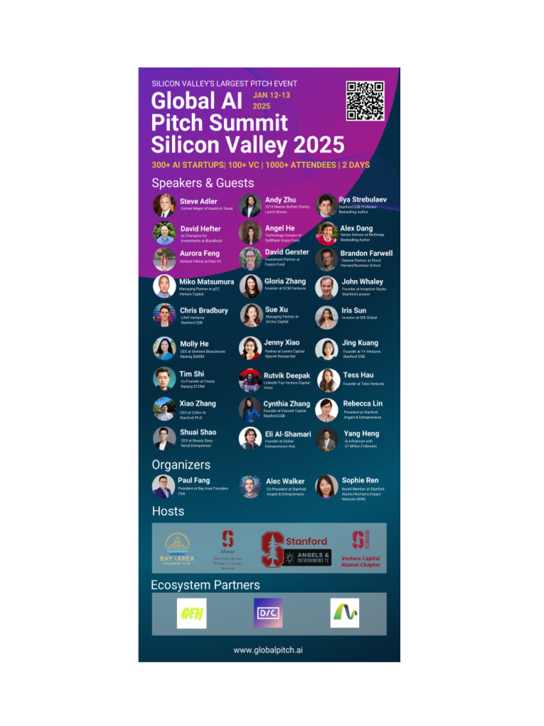 Why Apply To Global AI Pitch Summit | PDF | Startup Company | Small ...