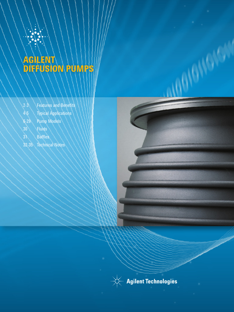 Catalog Diffusion Pumps Agilent | PDF | Pump | Vacuum
