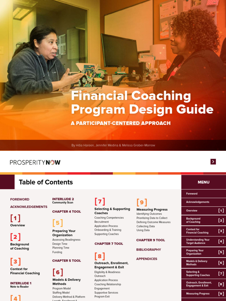 Financial Coaching Program | PDF | Jp Morgan Chase | Economies