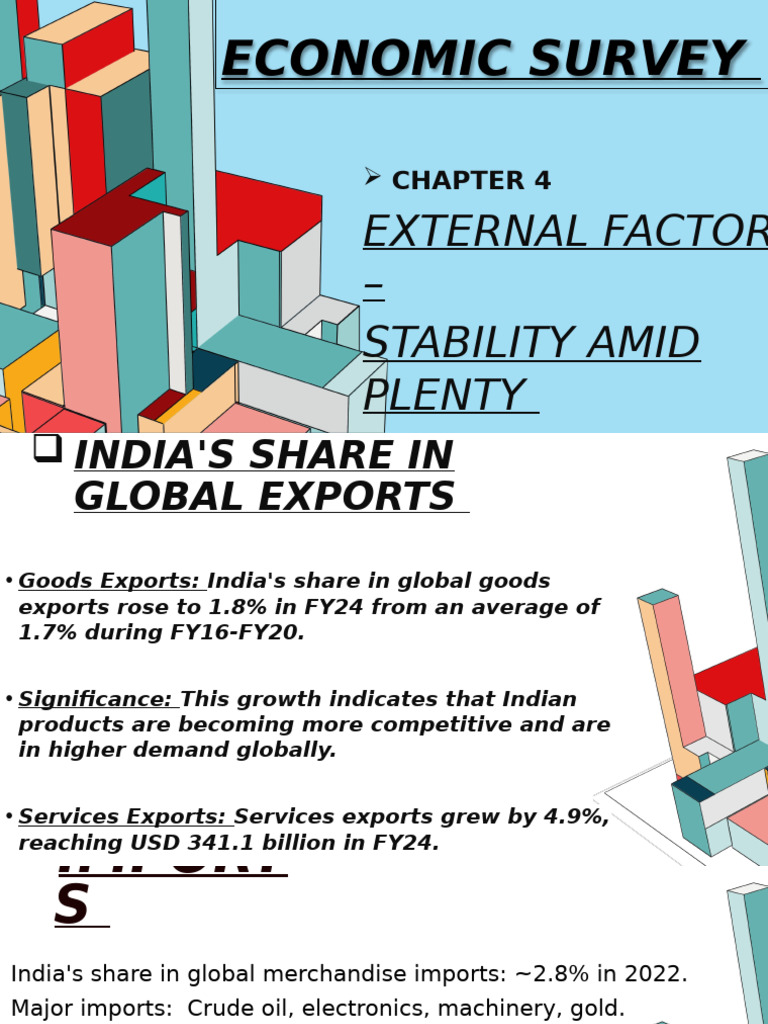 India's External Sector Stability Insights | PDF | Economic Growth ...