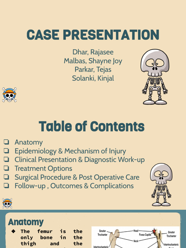 ORTHO-CASE-PRES | PDF | Knee | Skeletal System
